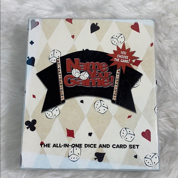 Unknown | Other | Poker Card Set Name Your Game New Open Box | Poshmark
